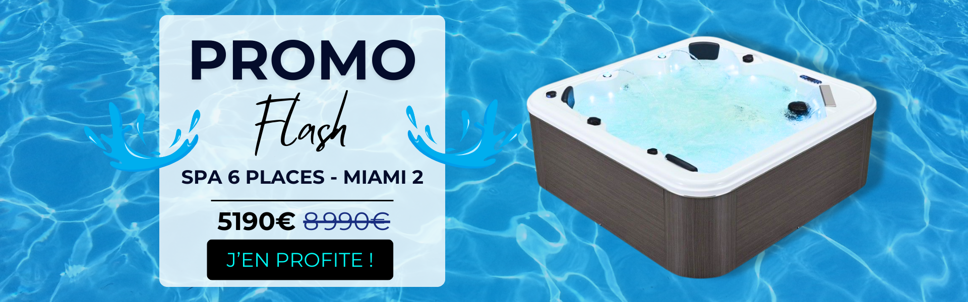Spa haut de gamme, spa type jacuzzi extérieur & intérieur | Spa Promo